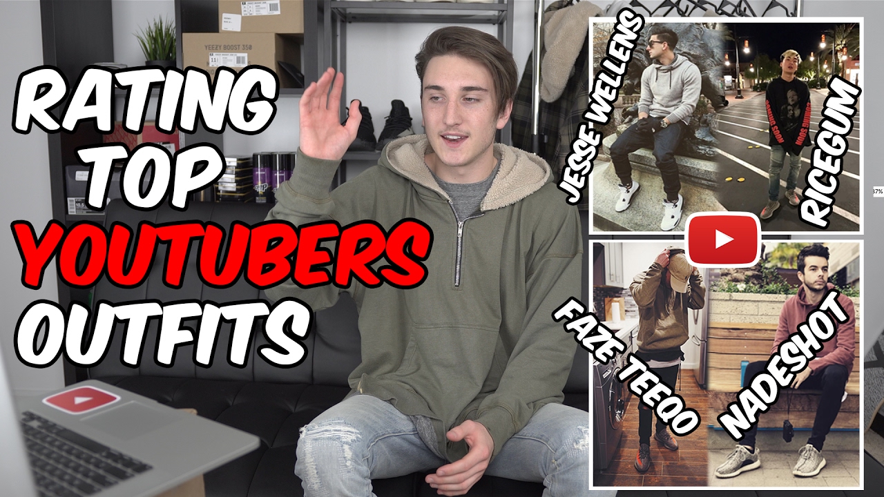 RATE THE OUTFIT TOP YOUTUBER EDITION! - YouTube