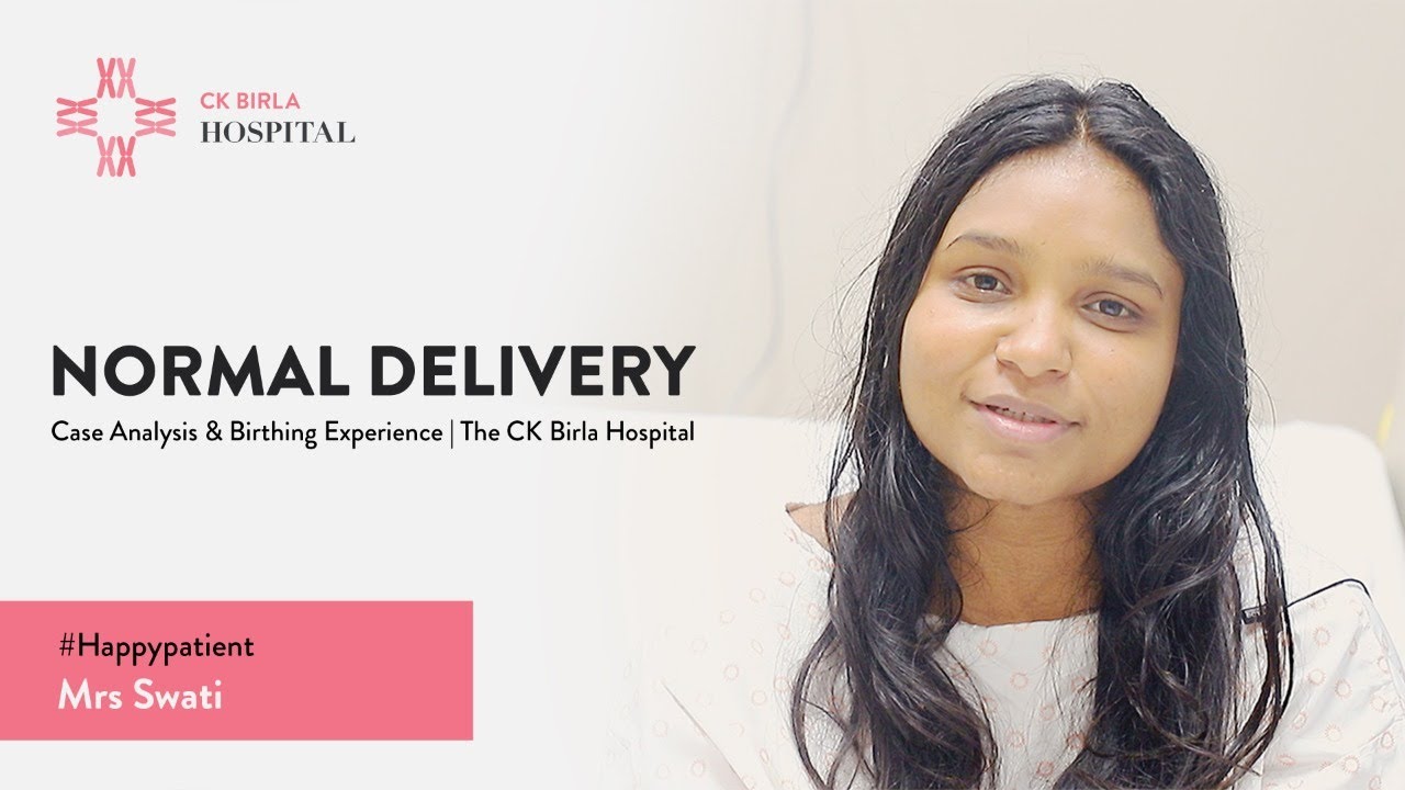 Birthing experience at the CK Birla Hospital | Normal delivery by Dr ...