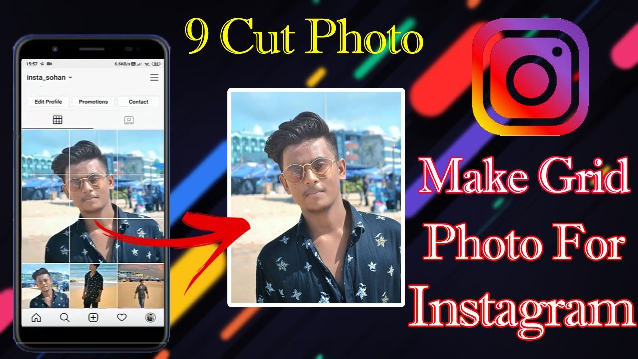 9 Big cut Picture For Instagram | upload Grid Photo For Instagram ...