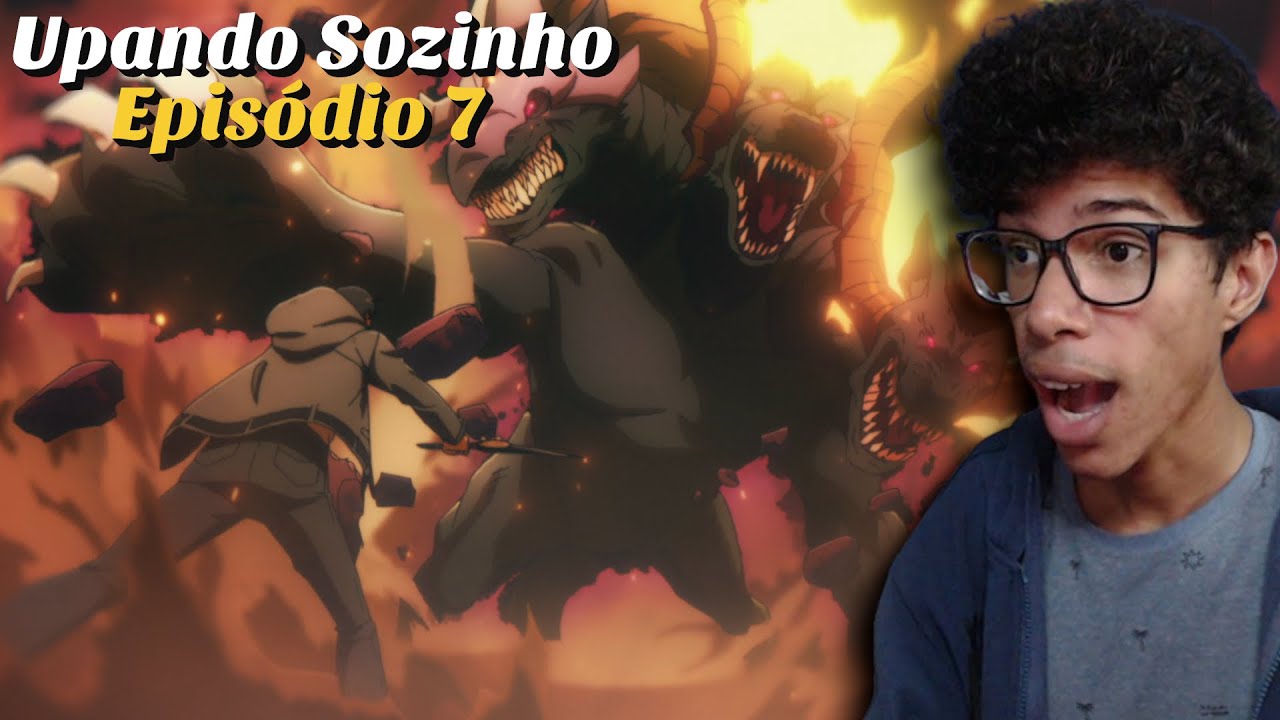 SANJINHO VS CÉRBERUS - Solo Leveling Episódio 7 React - YouTube