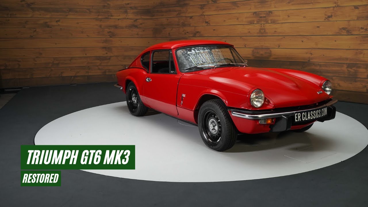 Triumph GT6 MK3 | Restored | 6-cylinder | 1973-VIDEO- www.ERclassics ...