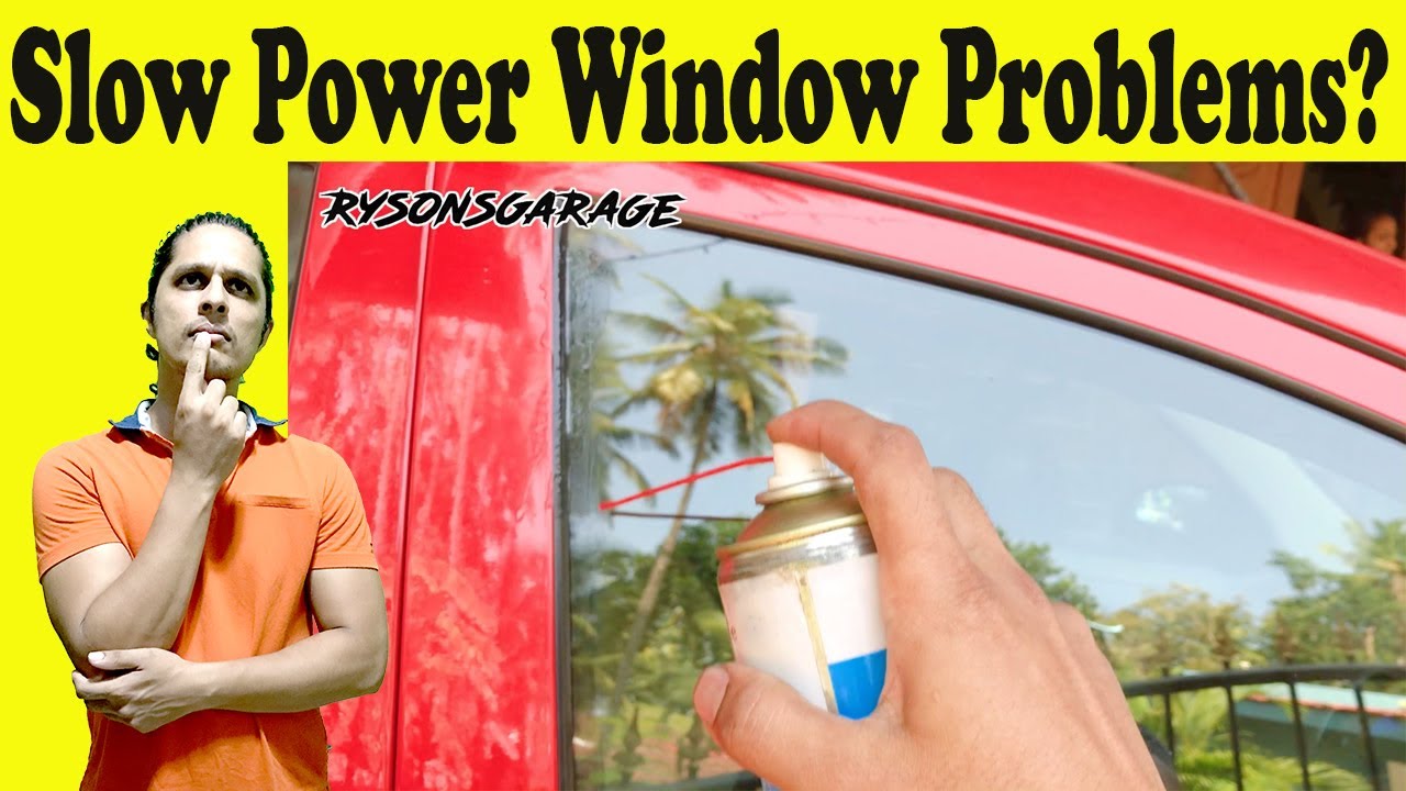 Slow Power Window Problems? Easy Fix - YouTube