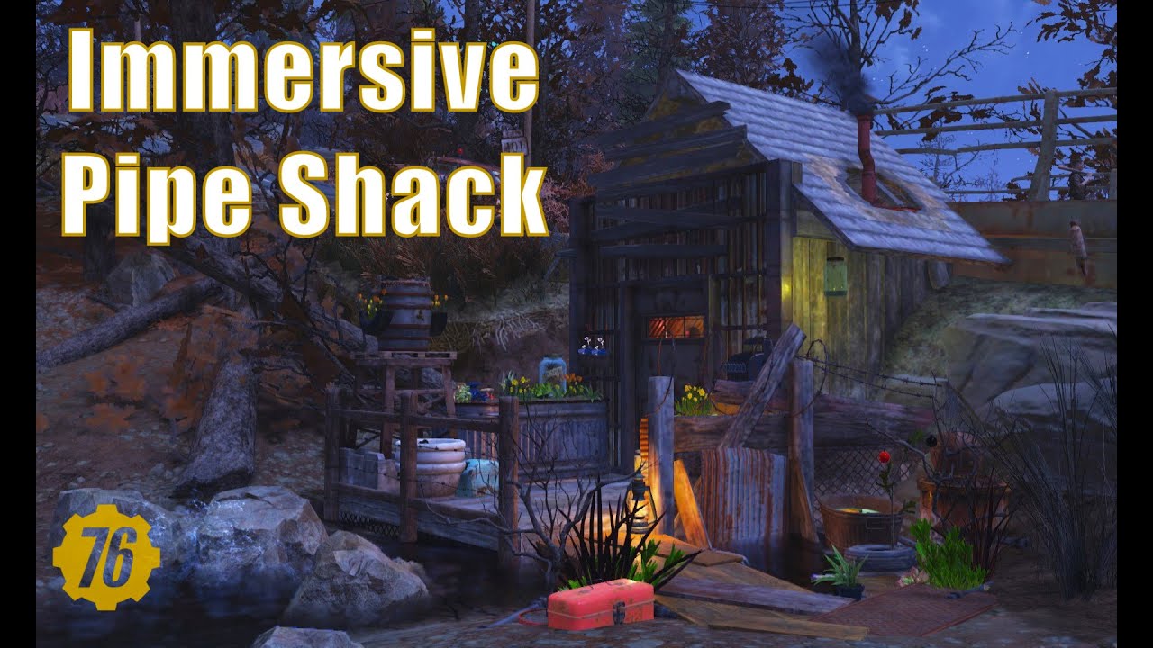 Pipe Is Life - Fallout 76 Camp Build - YouTube