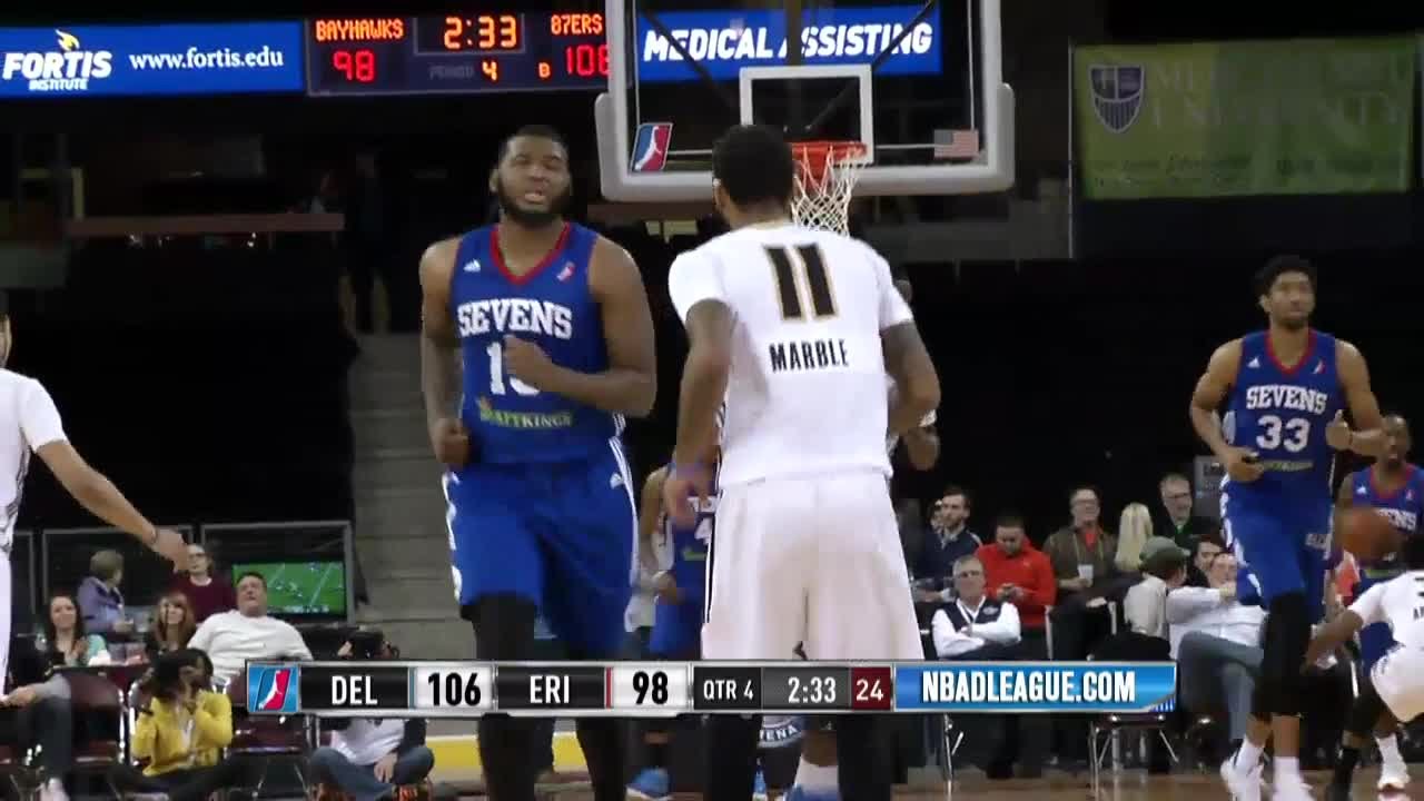 Highlights: Devyn Marble (23 points) vs. the 87ers, 1/16/2016 - YouTube