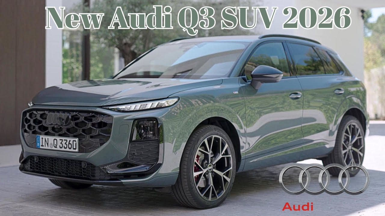 First Look | Audi Q3 Gets Split Lights And a Column Shifter | Global ...