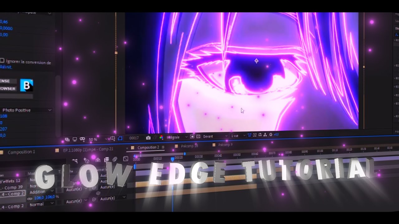 [Short VFX Tutorial] Neon Edge Effect // After effect - YouTube