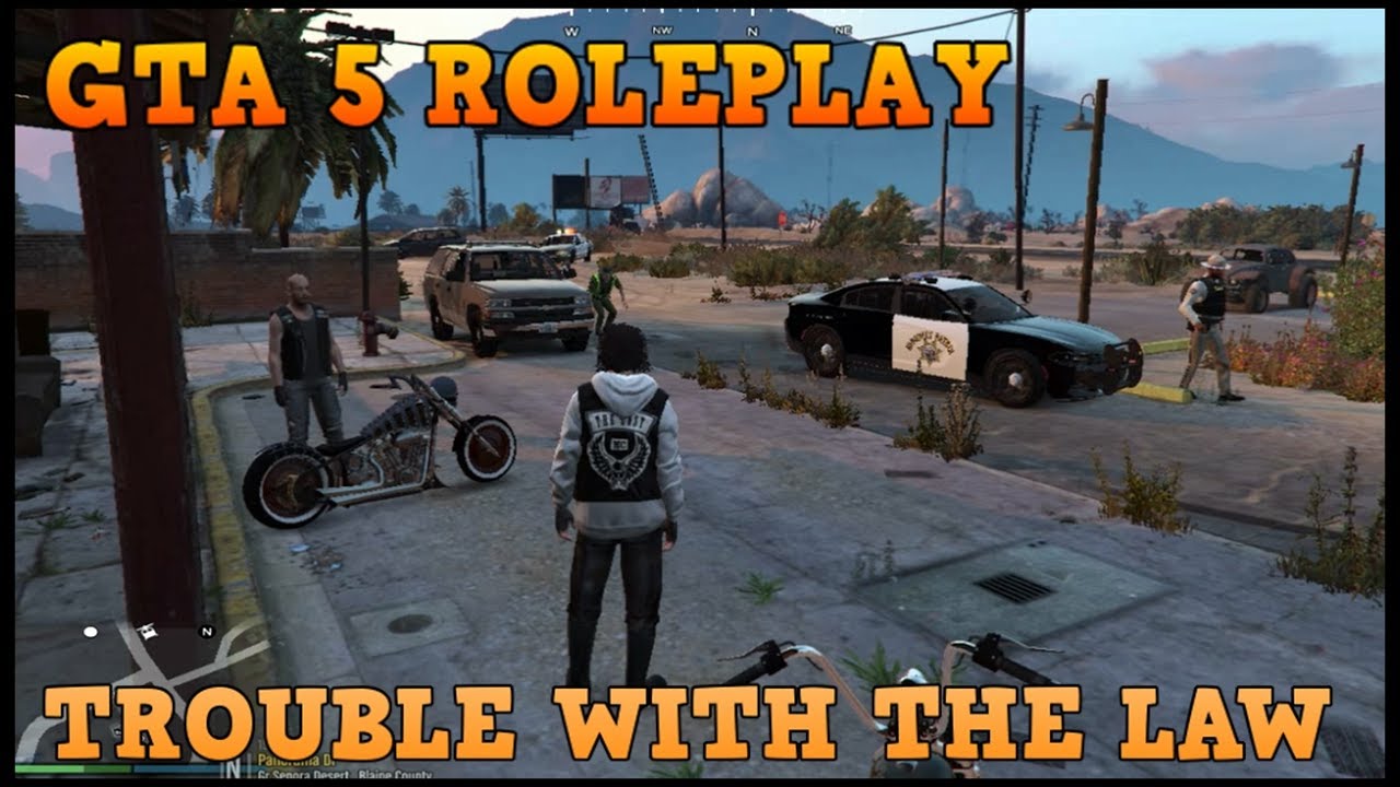 GTA 5 ROLEPLAY - FIVEM - TROUBLE WITH THE LAW - EP.1 - YouTube
