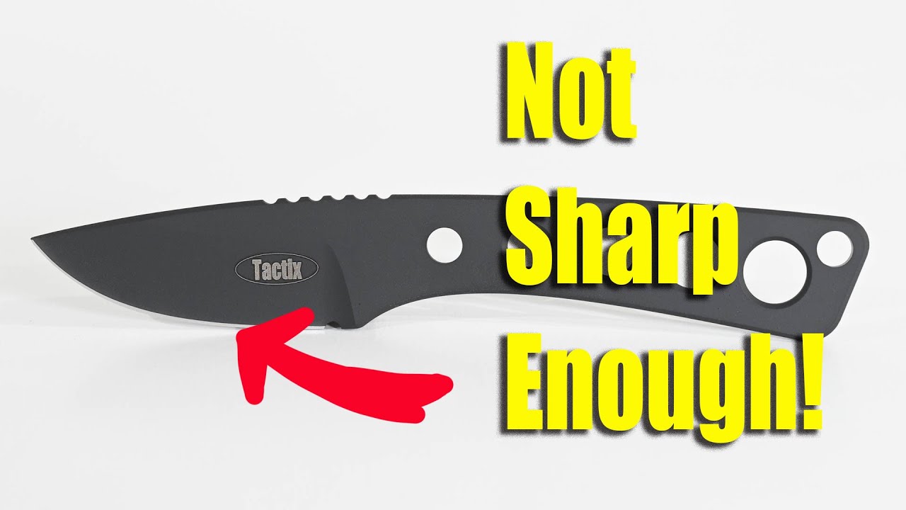 Is Your Knife Sharp Enough? - How Sharp Is Sharp Enough? - YouTube