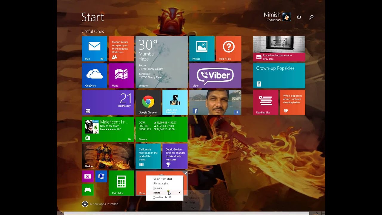 Windows 8.1 Update 1 features - YouTube
