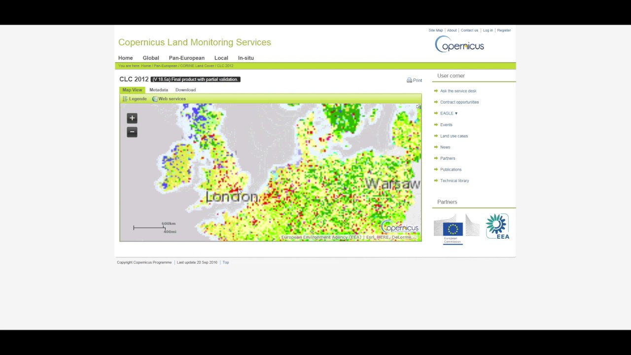 CLMS Submodule A Land Monitoring Service - YouTube