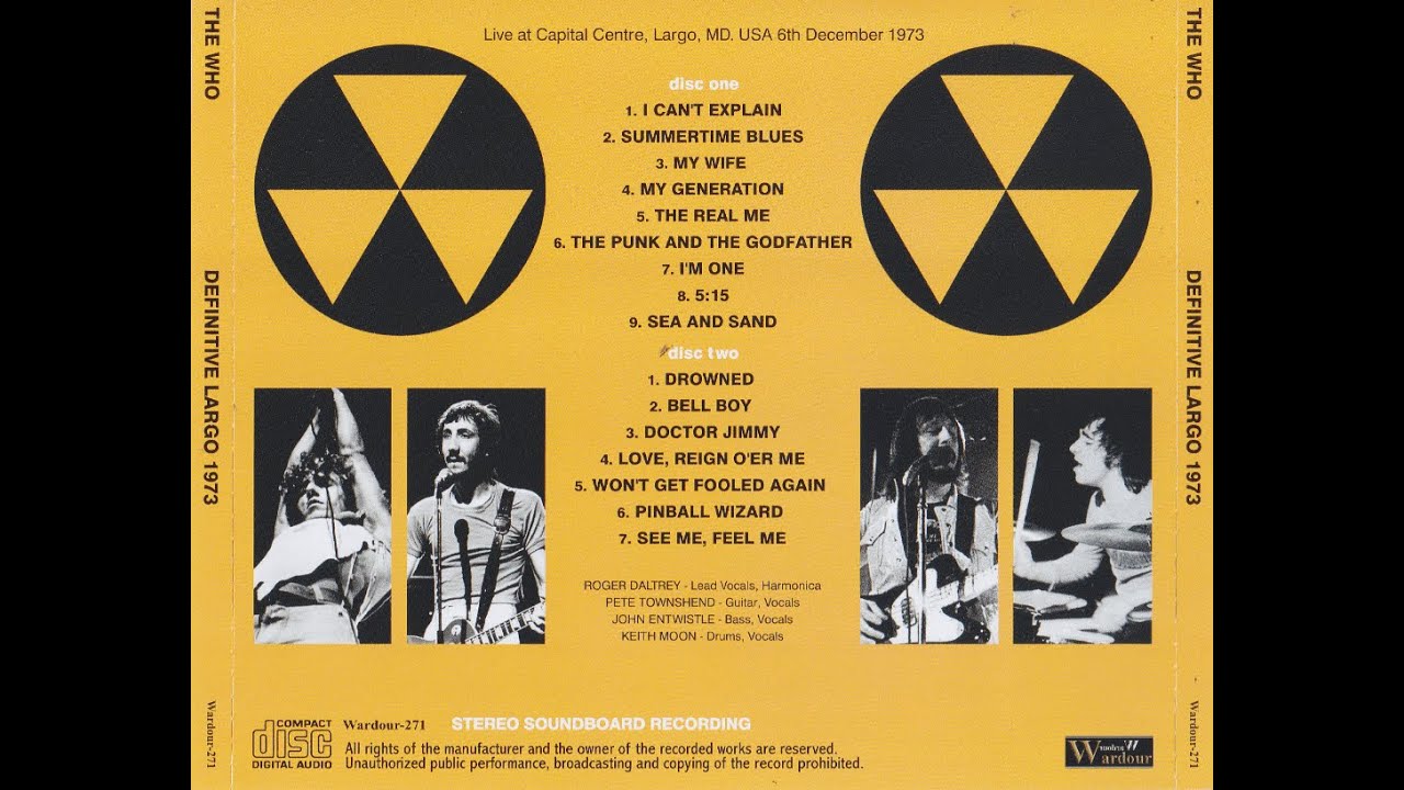 The Who Live in Landover, MD "re"-reupload (6th December 1973) - YouTube