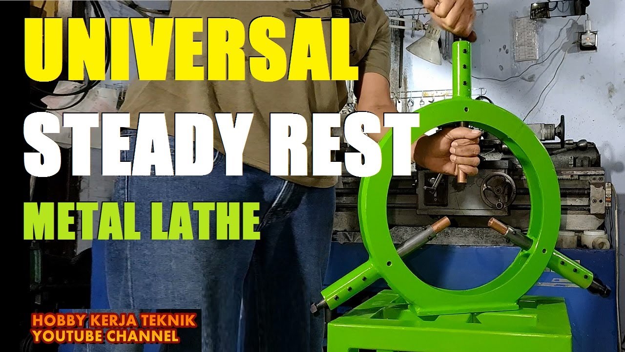 Universal Steady Rest For Metal Lathe - Final Assembly - Brill Mesin ...