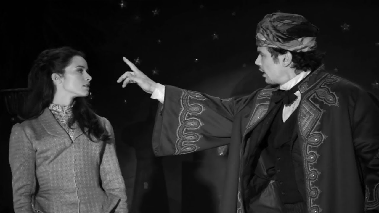 Woman brought up for classic hypnosis act - YouTube