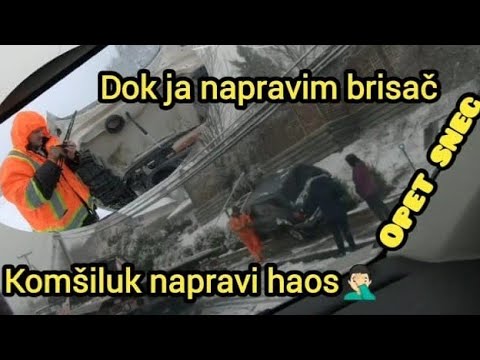 Za haos je malo susnezice dovoljno, nekome je rasturila dnevne planove ...