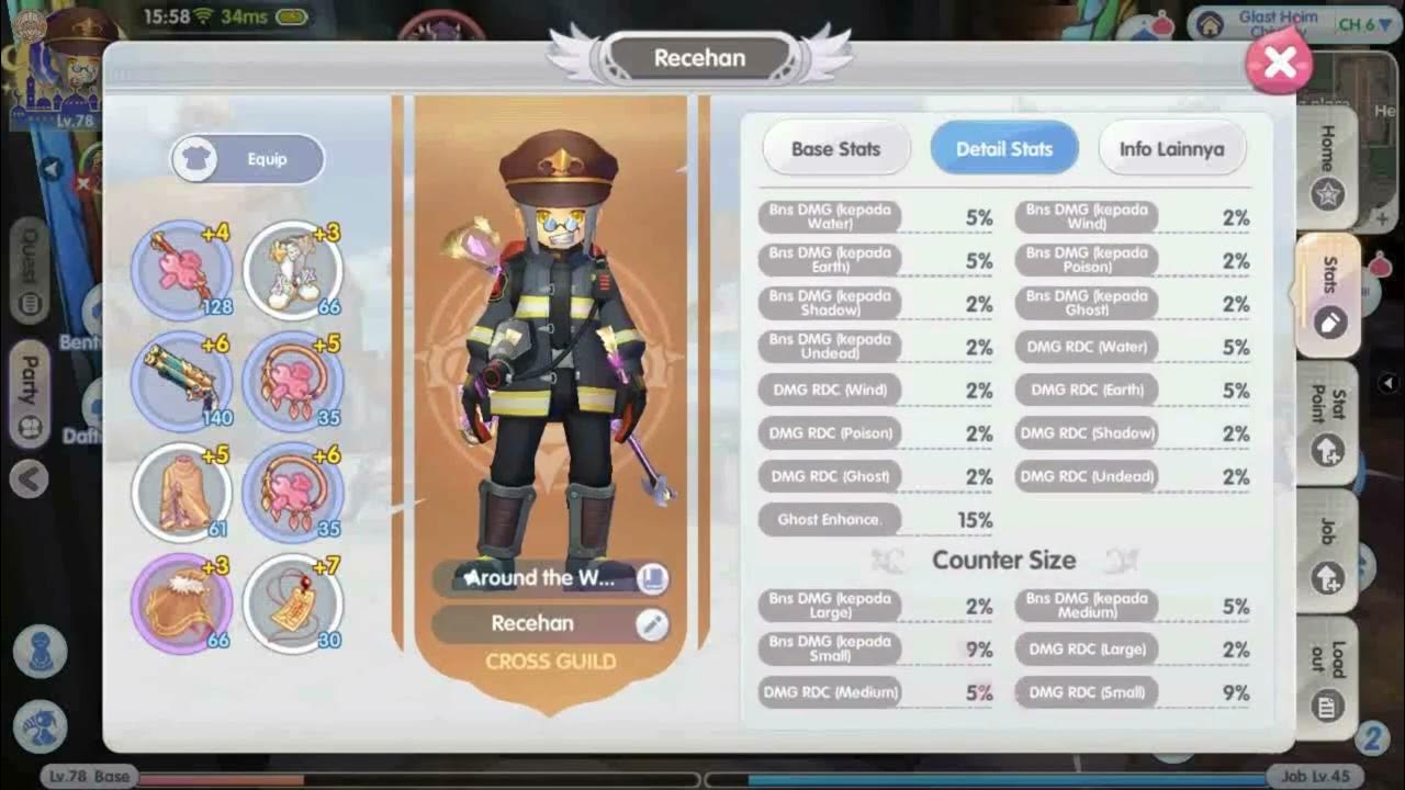 Ragnarok X Generation ROX GUNSLINGER Luck Haste F2P - YouTube