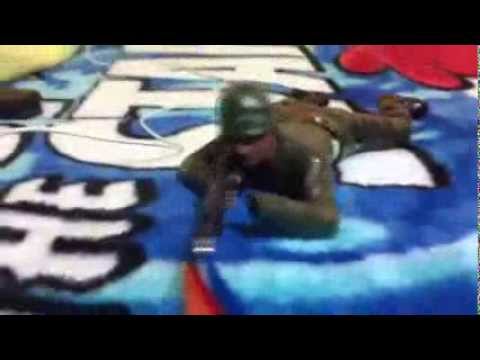 Crawling army man from jobeanvideos - YouTube