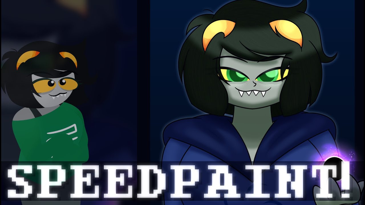 VOID -Speedpaint- -Homestuck- - YouTube