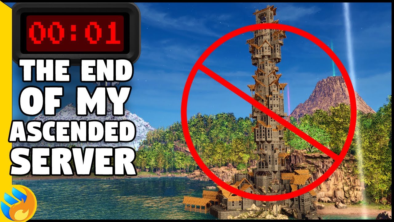 The END Of My ARK ASCENDED Server - Mega Builds Showcase - YouTube