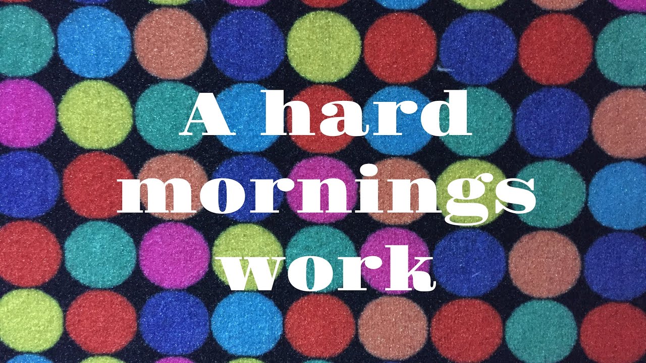 A hard mornings work. - YouTube