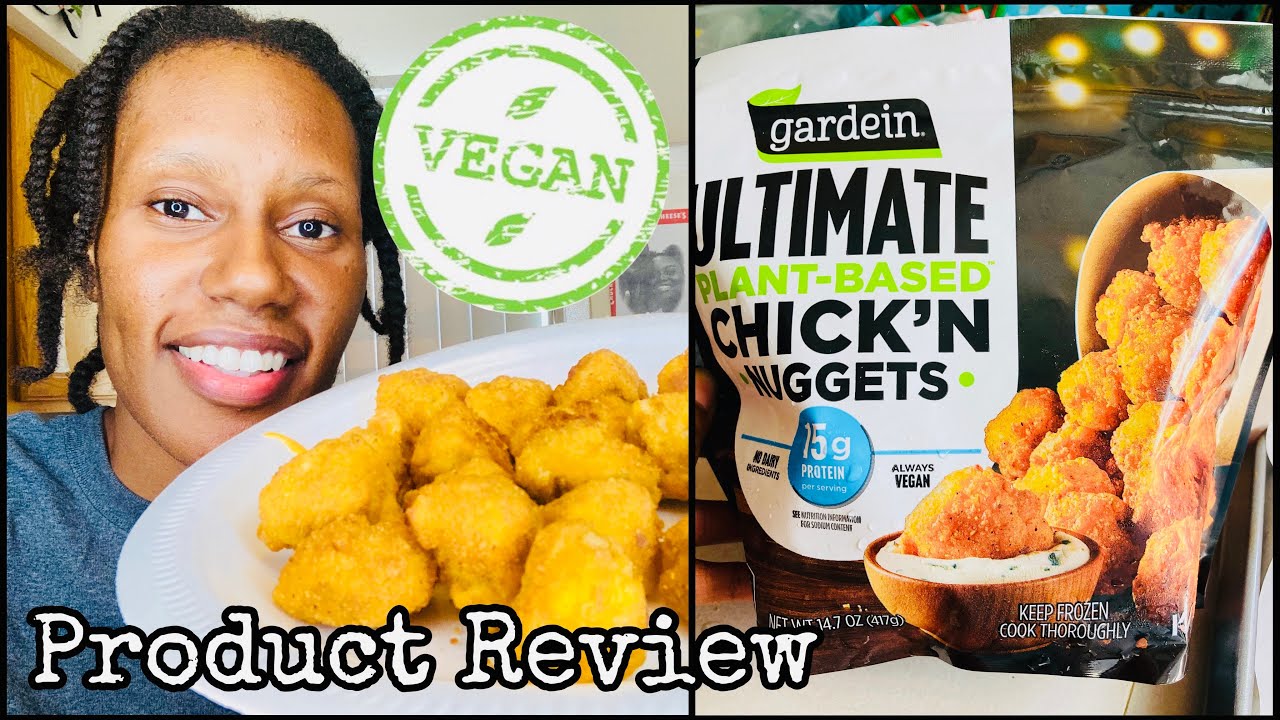 gardein ULTIMATE Plantbased Chick’n Nuggets Honest Review - YouTube