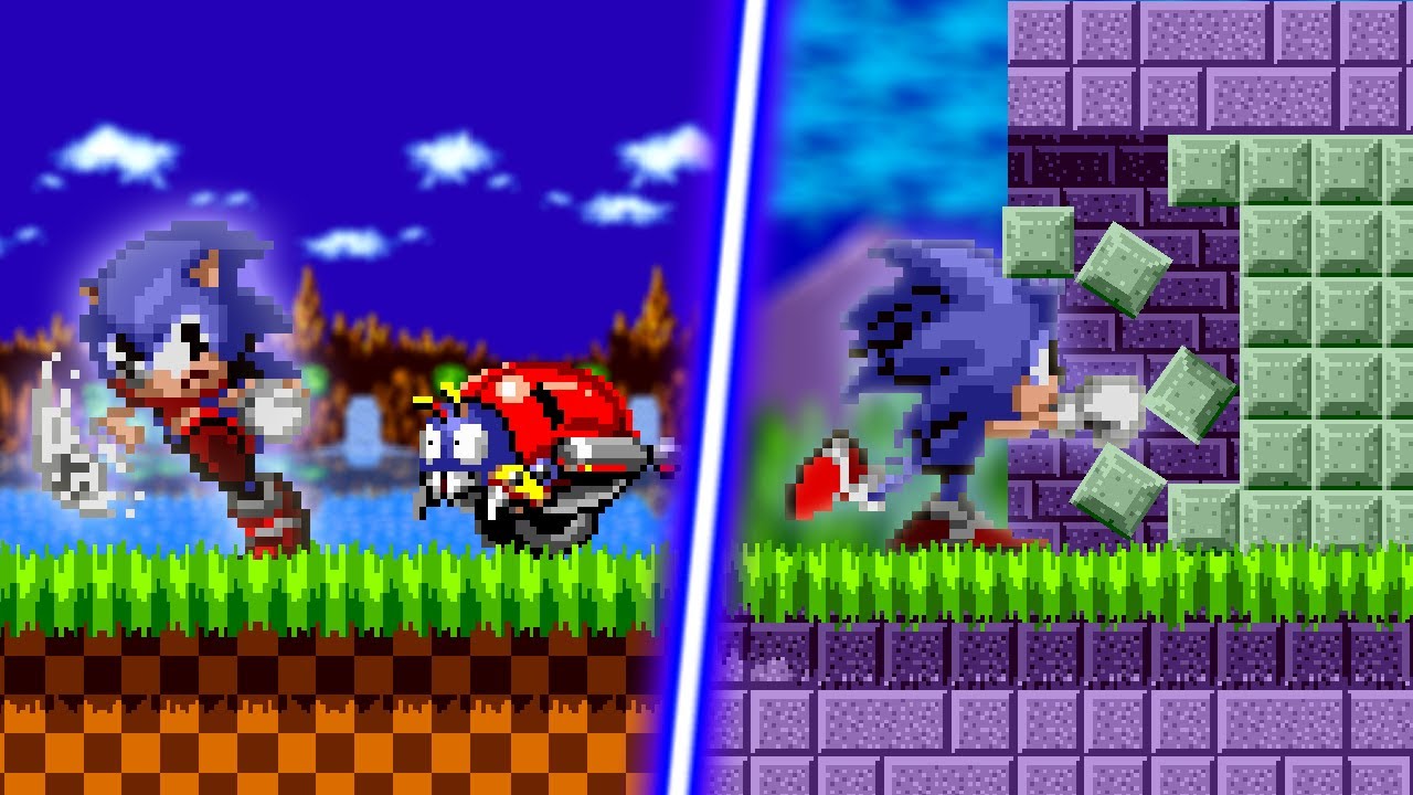 Sonic 1 With Punch Ability - YouTube
