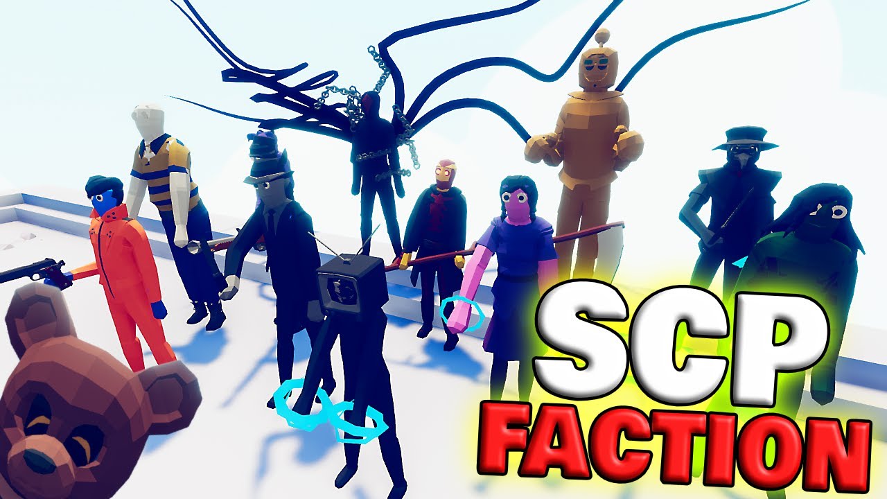 The most popular Faction "SCP" Showcase - TABS Unit Creator Update ...