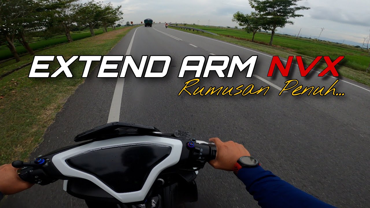CERITA PENUH EXTEND ARM YAMAHA NVX 155 | ENGINE BRACKET MASVIRAL PALING ...