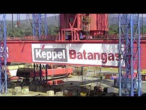 KEPPEL BATANGAS SHIPYARD:rainy day nagpapatila ng ulan - YouTube