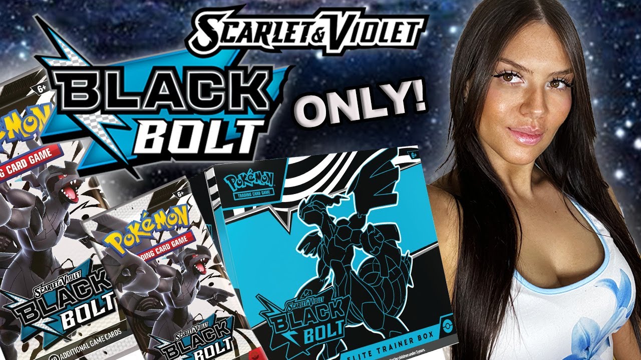 A Black Bolt BUFFET! Pokemon Black Bolt & White Flare Opening ...