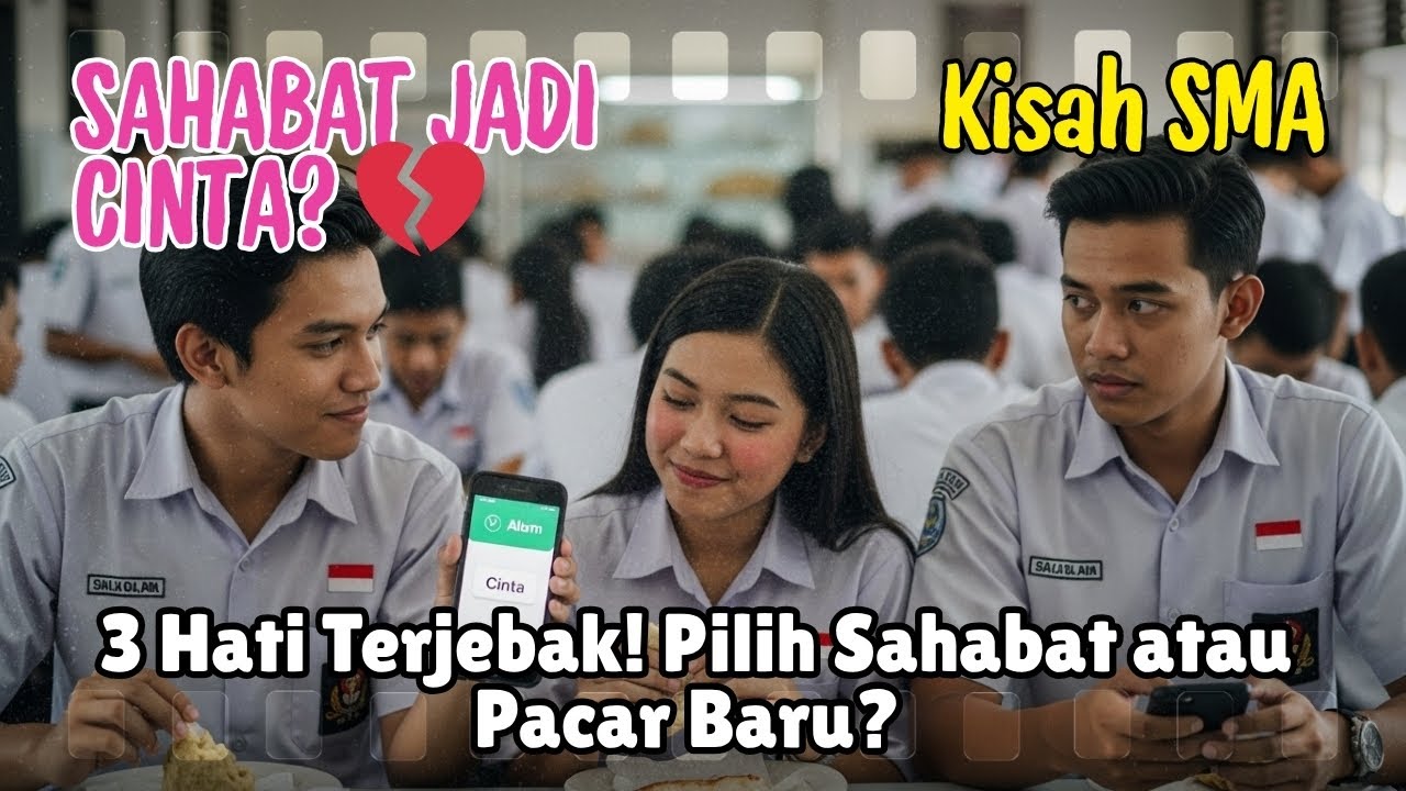 SAHABAT JADI CINTA? 💔 3 Hati Terjebak! Pilih Sahabat atau Pacar Baru ...