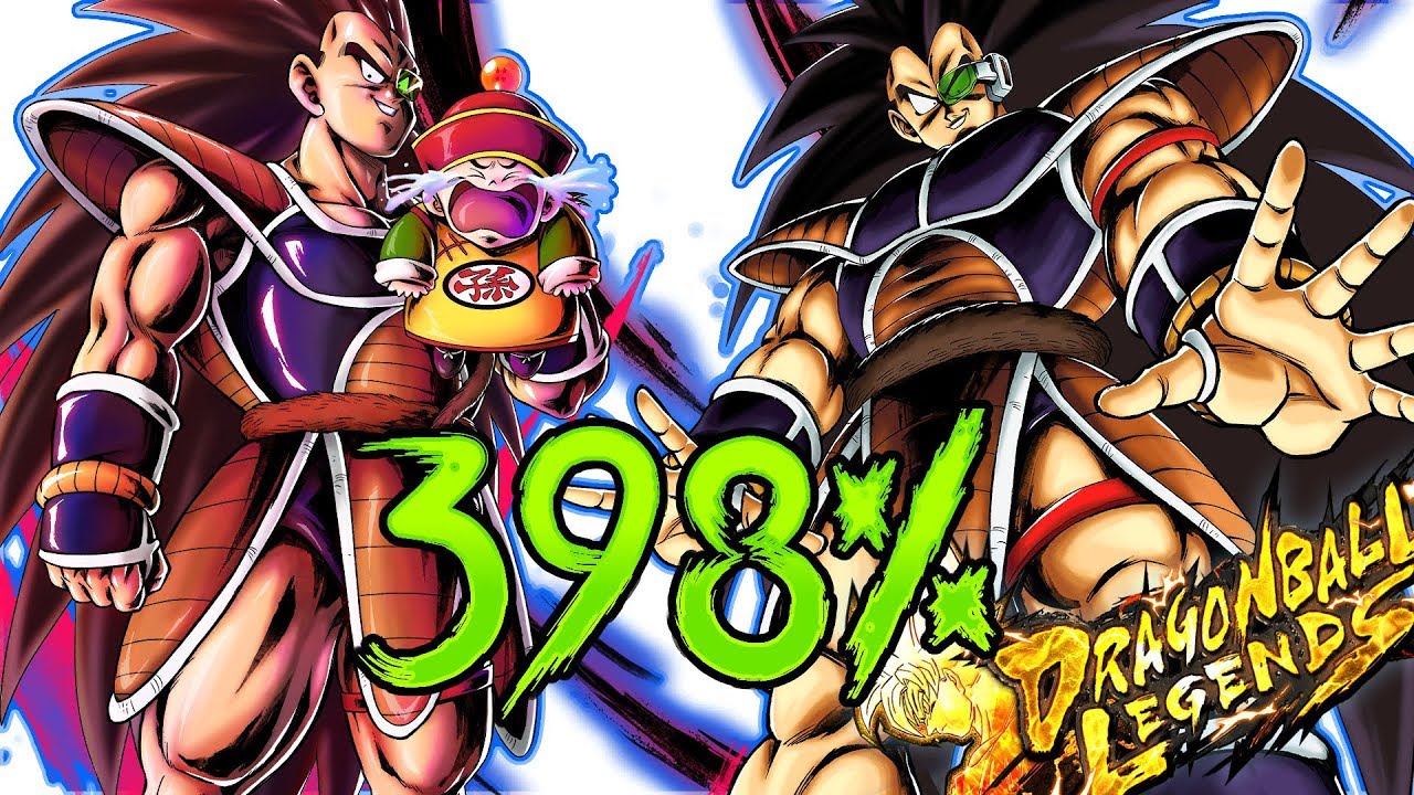 Extreme & Hero Raditz 398% Showcase || Dragon Ball Legends - YouTube