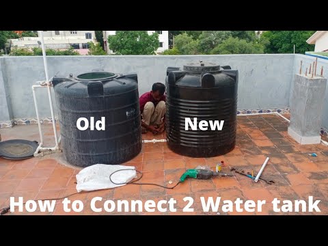 How to Connect 2 Water tank || 2 Water Tank Install || 2 Water Tank ...