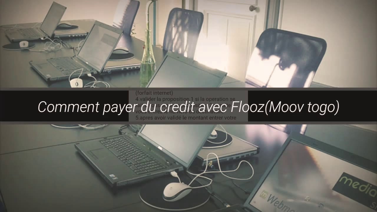 Comment payer du credit a partir de flooz(moov togo) - YouTube