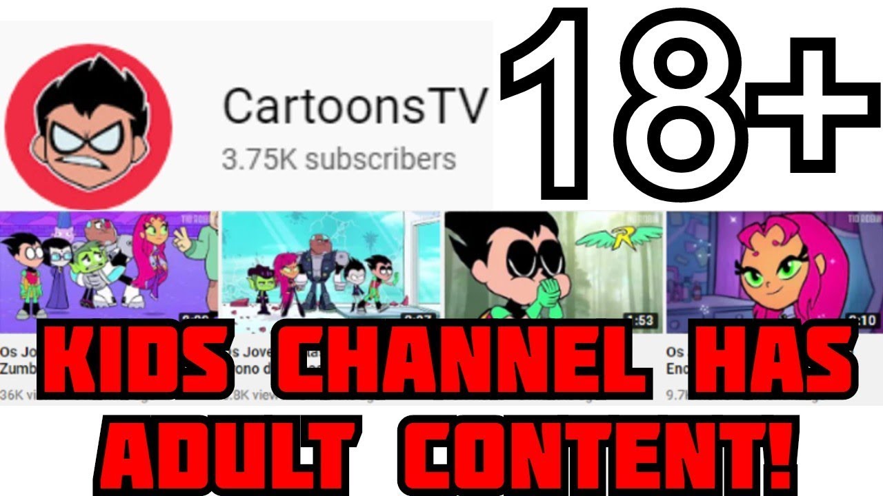 This Kids Channel Has Adult Content... (CartoonsTV) - YouTube