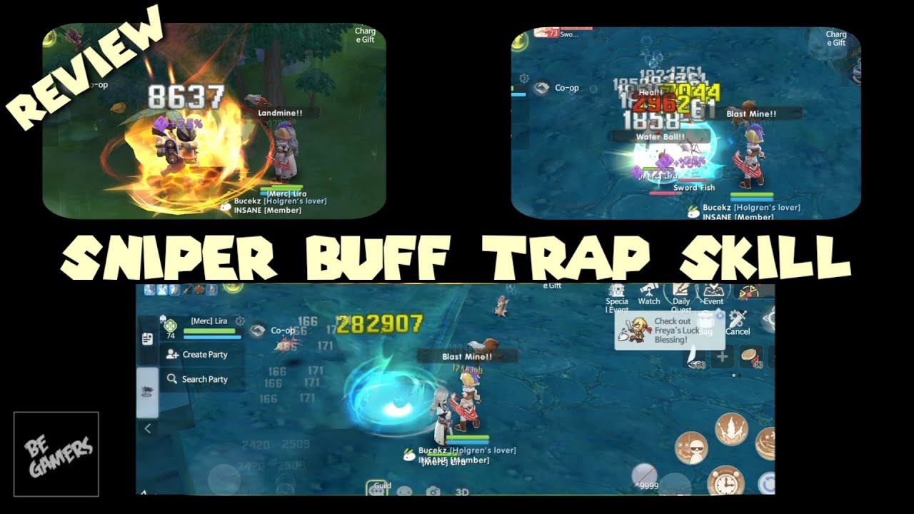 REVIEW SNIPER TRAP SKILL BUILD - RAGNAROK ORIGIN(ENG) - YouTube
