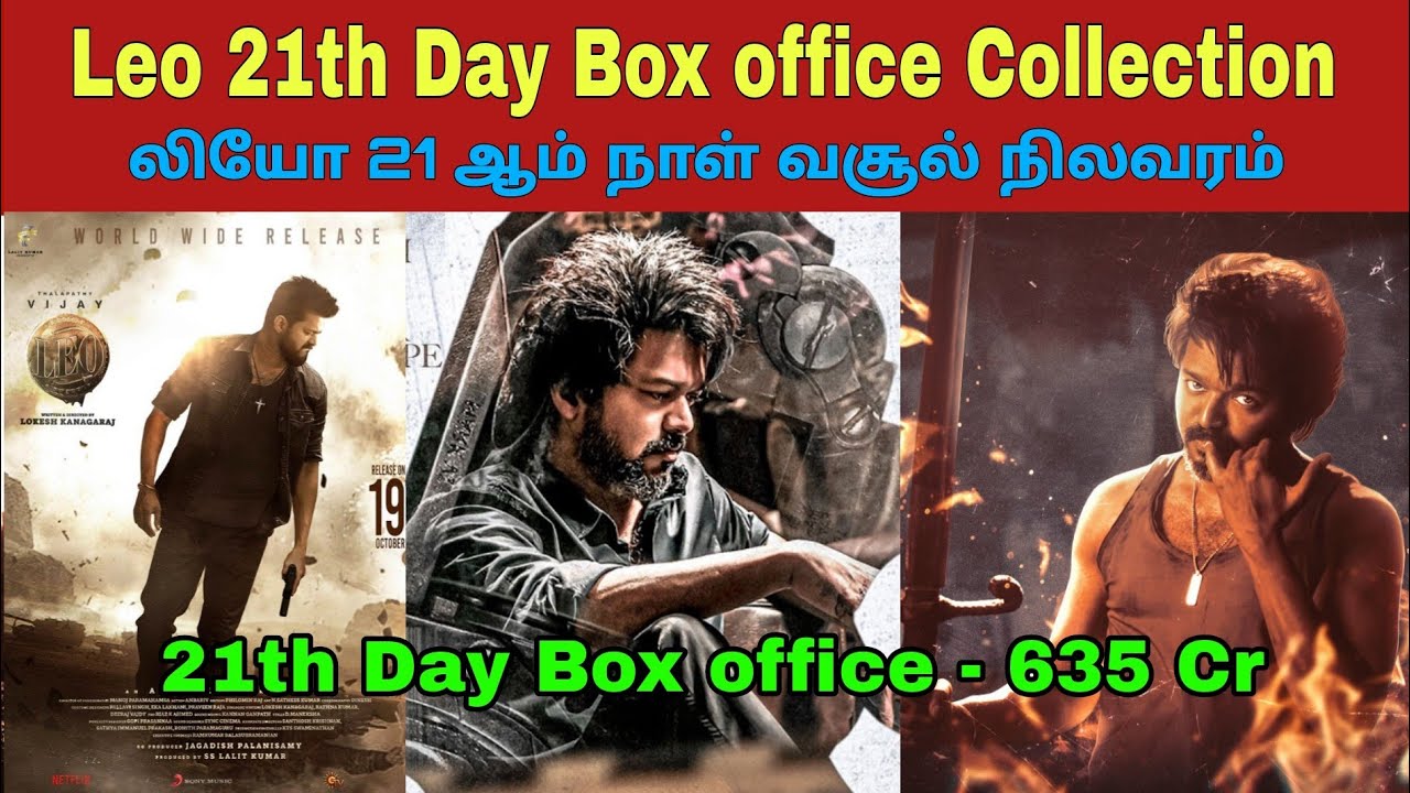 Leo movie 21th day total worldwide box office collection | Vedi Sound ...