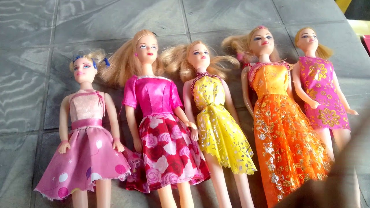 Barbie doll 1 part modeling show - YouTube