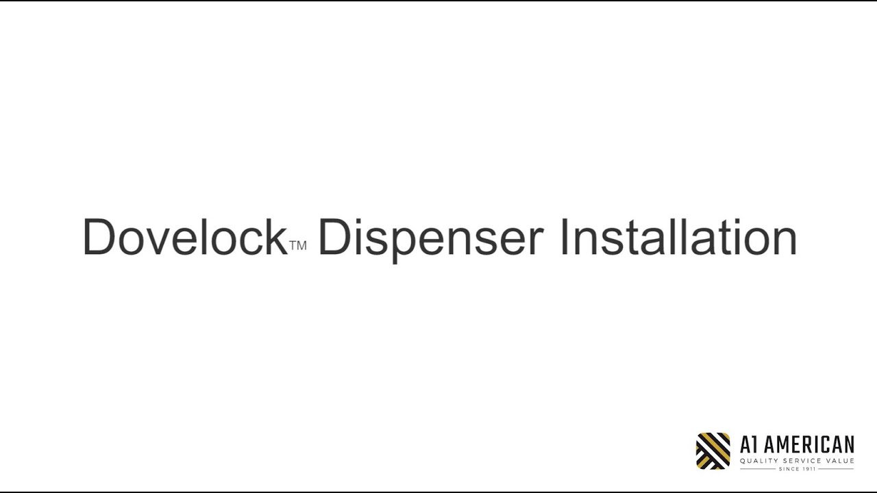 A1 American Dovelok Installation Tutorial - YouTube