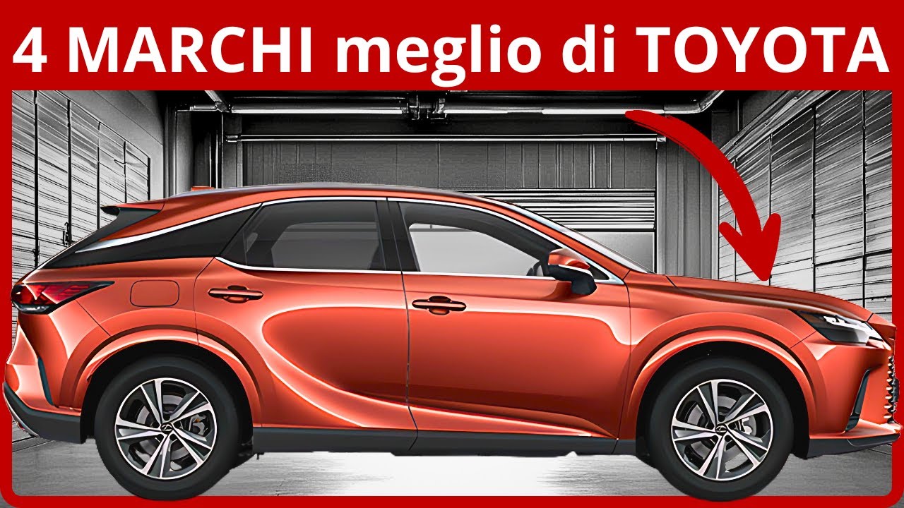 Le 4 Marche di Auto Più Affidabili di TOYOTA! - YouTube