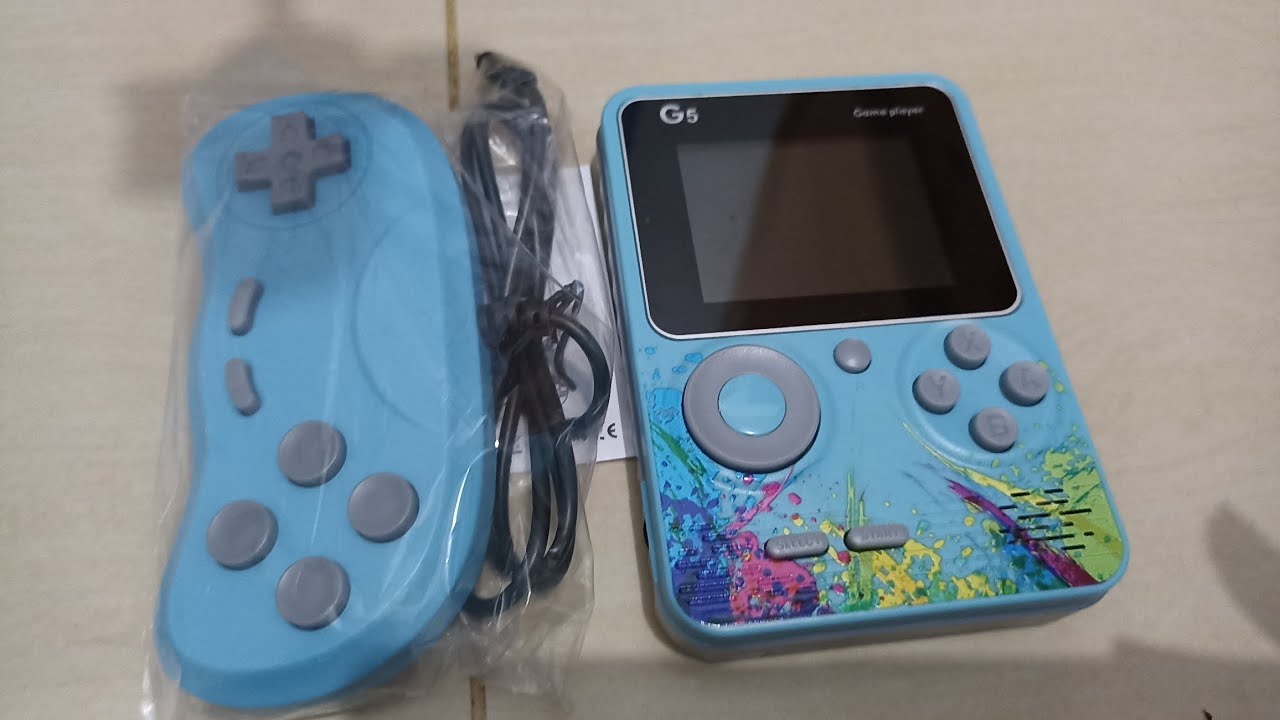 Unboxing Gameboy G5 retro classic game 500 in 1 - YouTube