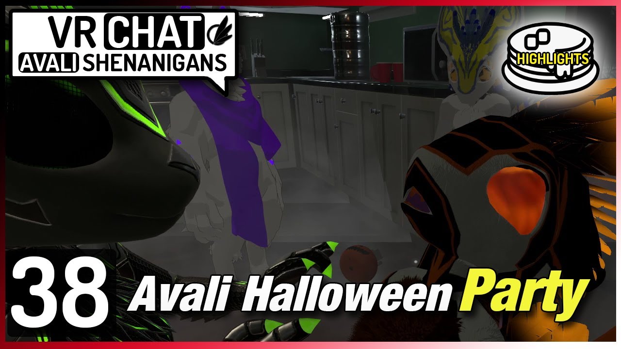 VRChat RP Shenanigans Ep.38 | Avali Halloween Party - YouTube