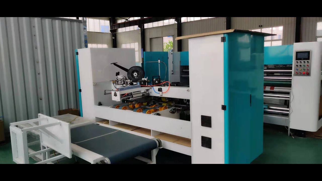 automatic stitching machine - YouTube