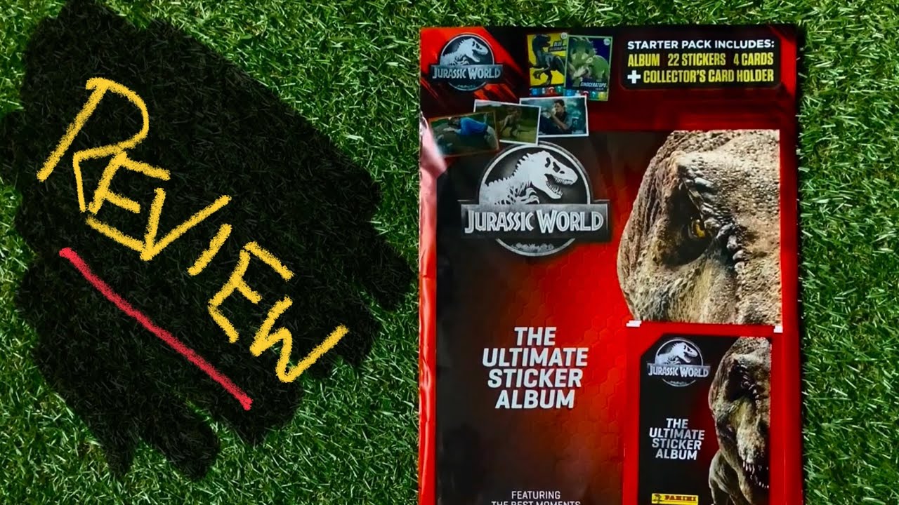 Panini Jurassic World The Ultimate Sticker Collection - Reviewed - YouTube