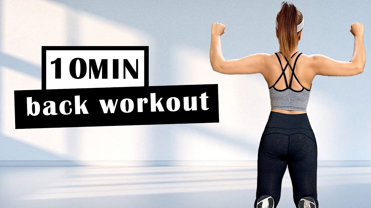 10 MIN ONLY BACK WORKOUT ON THE FLOOR| MAXIMUM FOCUS ON THE BACK ...