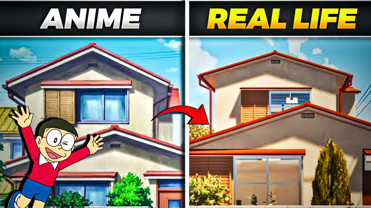 TOP 4 unique houses that are inspired by Cartoons and Anime 🏡🌟🎬 - YouTube