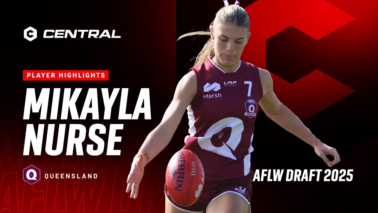 2025 AFLW Draft: Mikayla Nurse Player Highlights - YouTube