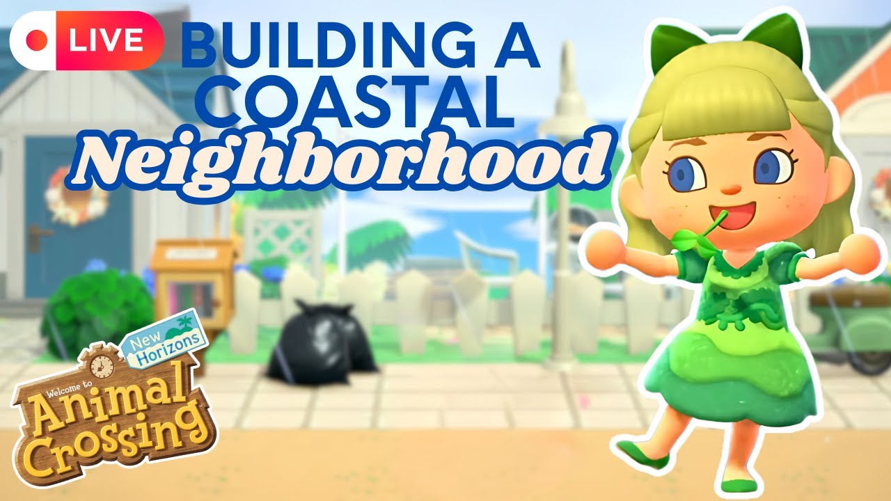 Coastal Town Neighborhood Build on my Forever Island!Cozy Morning ...