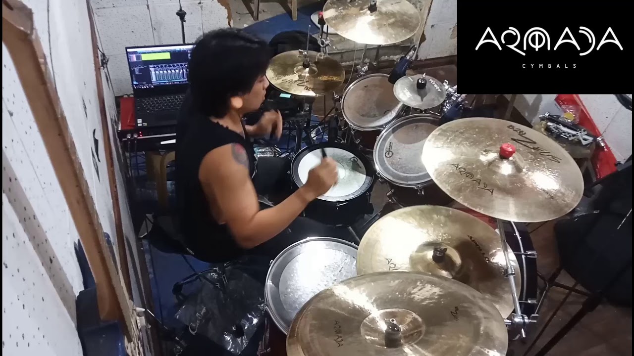 Armada cymbals soundcheck - YouTube