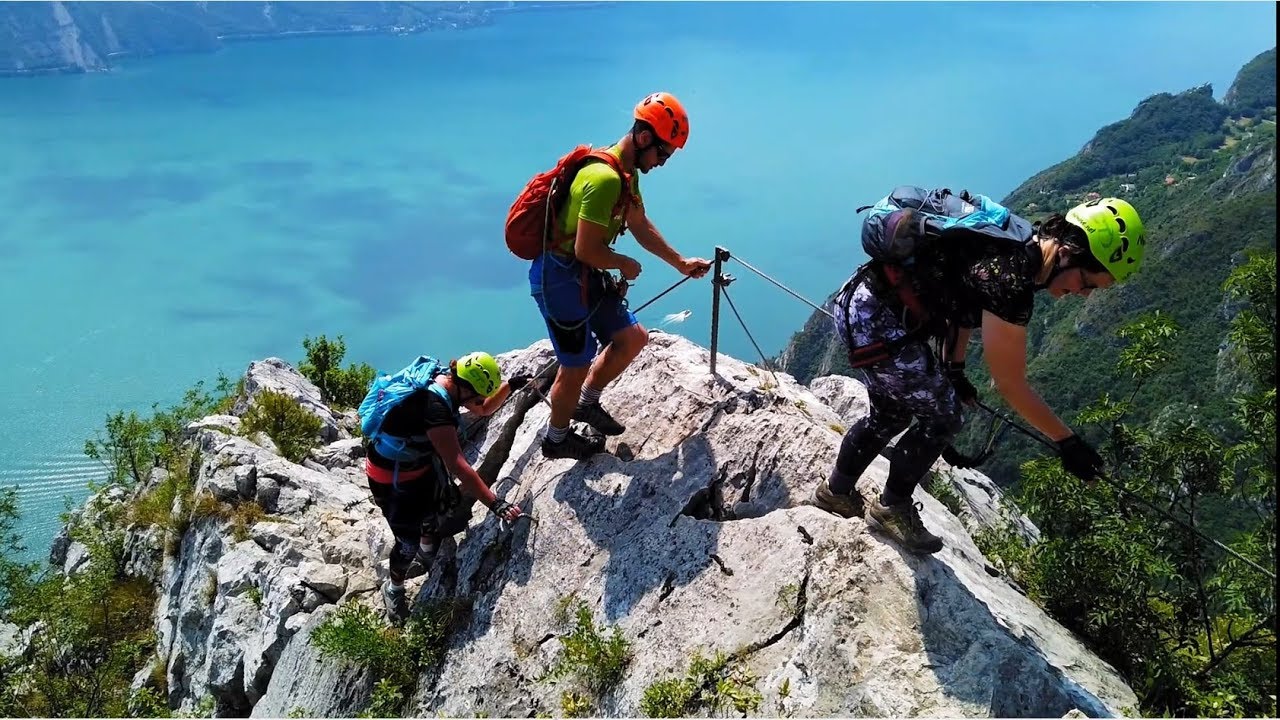 Climbing the Via Ferrata Cima Capi - Lake Garda, Italy - June 2019 ...