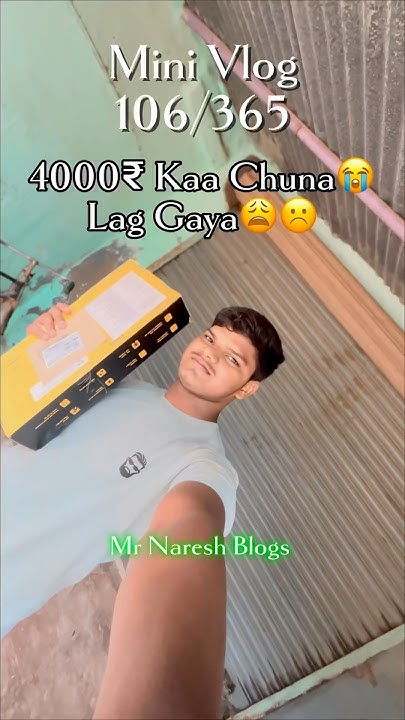 4000₹ Kaa Chuna😭Lag Gaya😩☹️|| Mini Vlog{106}#minivlog #vlog - YouTube